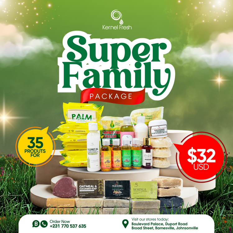 Kernel Fresh Premium: 100% Natural Skin and Hair Care Products